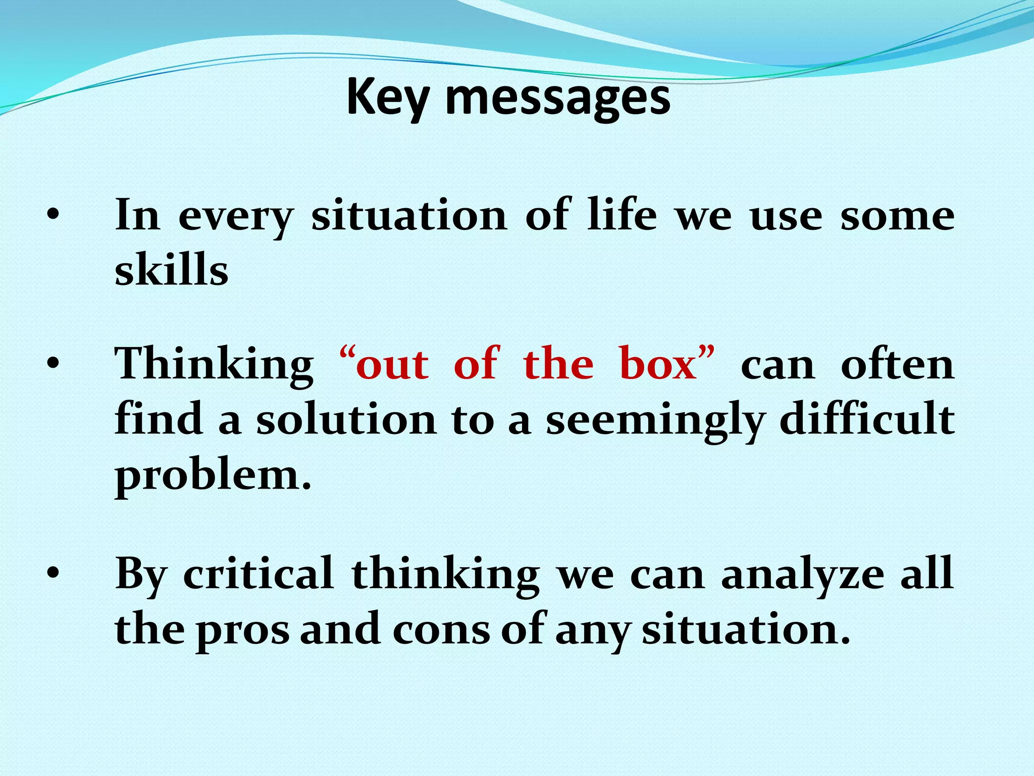 Life skills presentation | PPTX