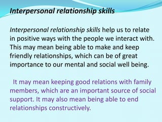 Life skills presentation | PPTX