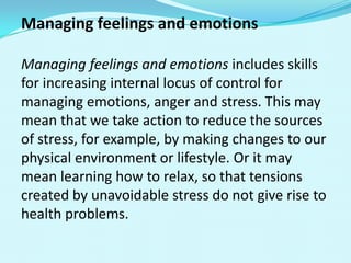 Life skills presentation | PPTX