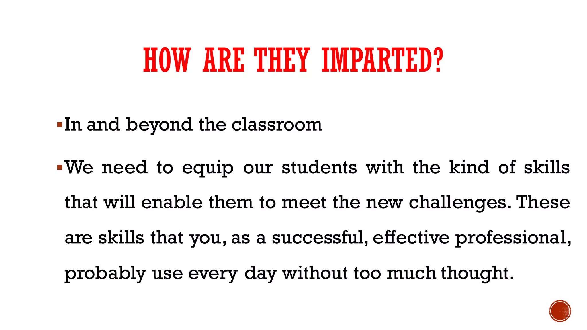 Life skills Session | PDF