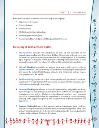 Life Skill UNIT 1 | PDF