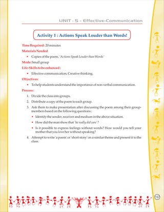 Life Skill UNIT 5 | PDF