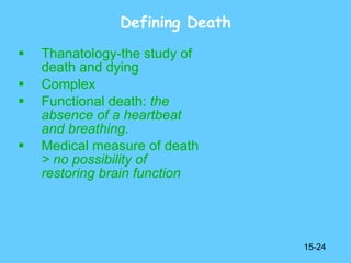 Lifespan Chapters 15 17 Online Stud | PPT