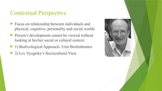 Introduction to life span and development | PPTX