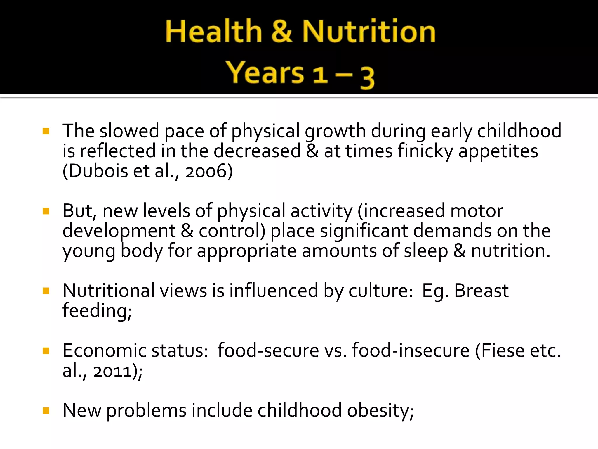 Lifespan development early childhood | PPTX