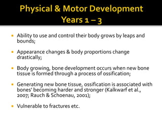 Lifespan development early childhood | PPTX