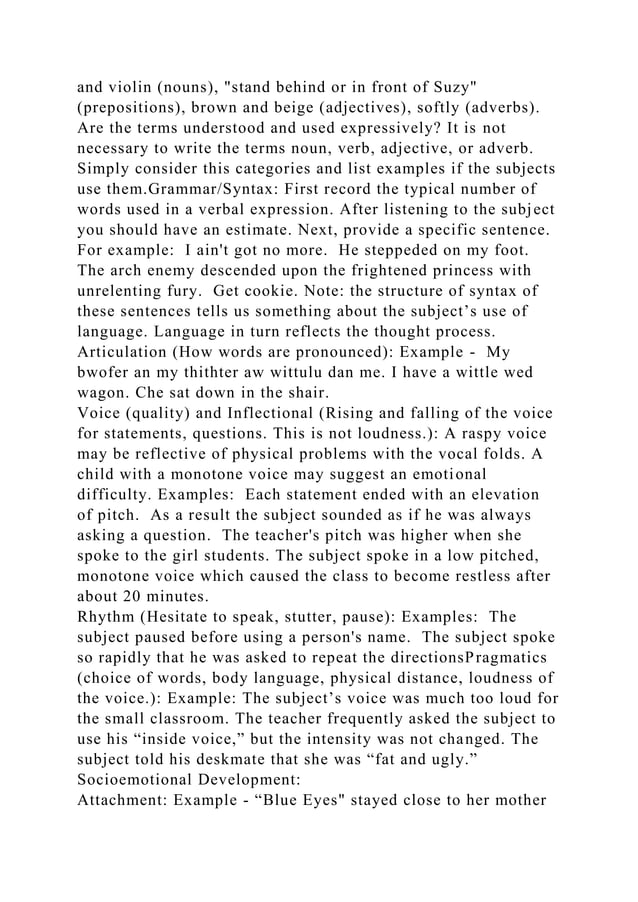 Life Span Development Observation FormUse the following inform.docx ...