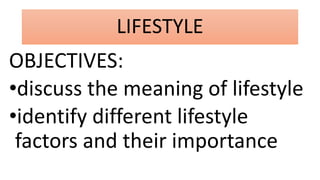 Lifestyle | PPT