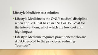 Lifestyle and integrative medicine 2020 | PPTX