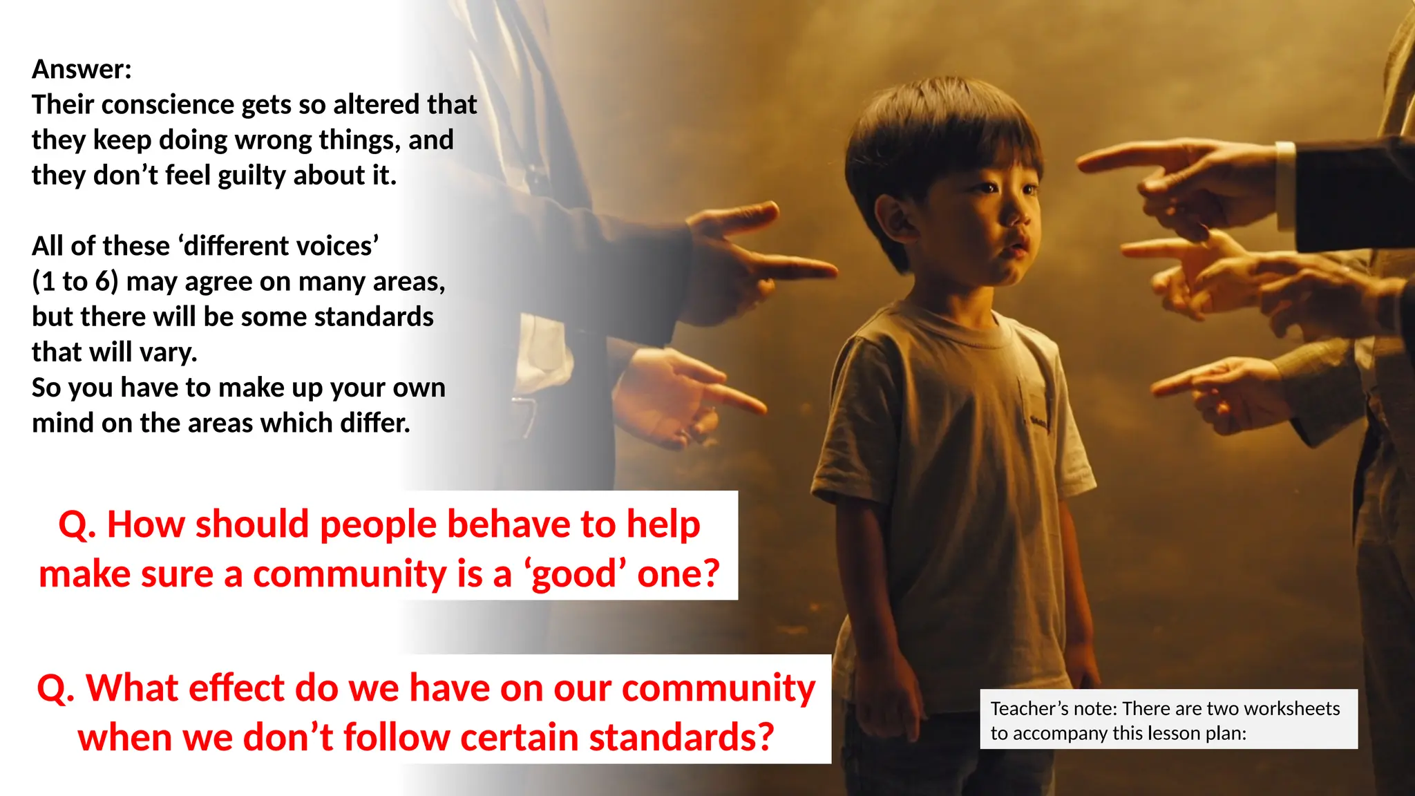 Lifestyle and Moral Principles Primary School RE Lesson Plan for ...