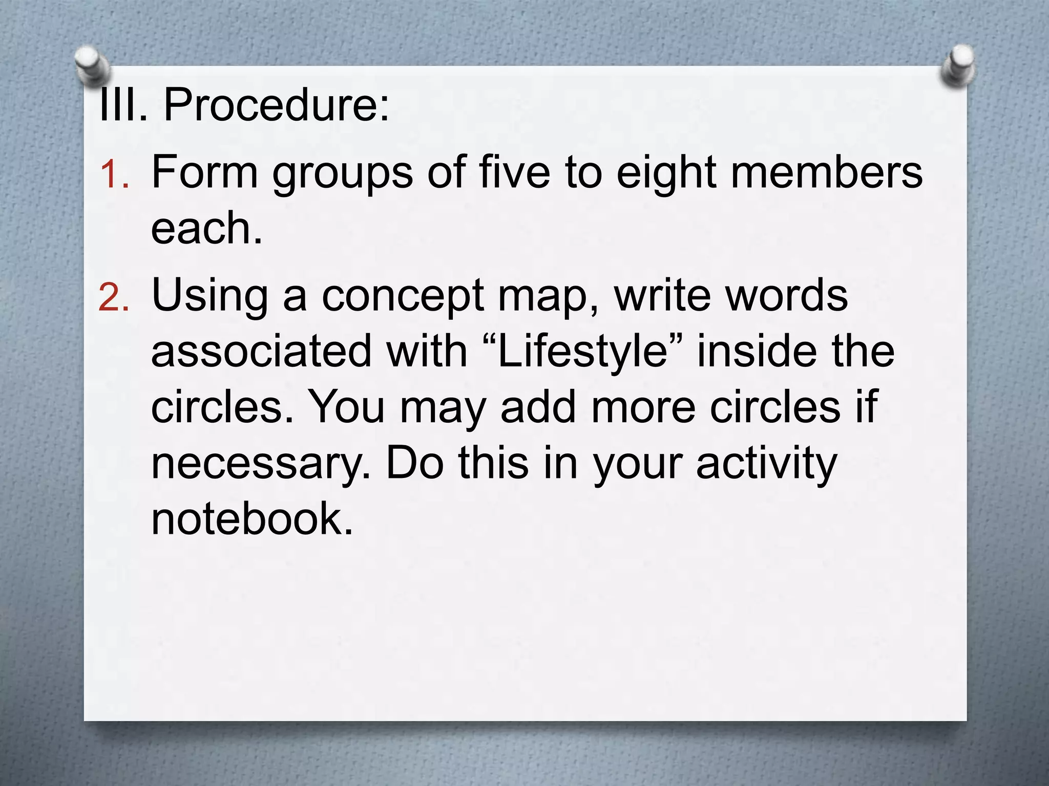 Lifestyle and weight management pe 9 | PPTX