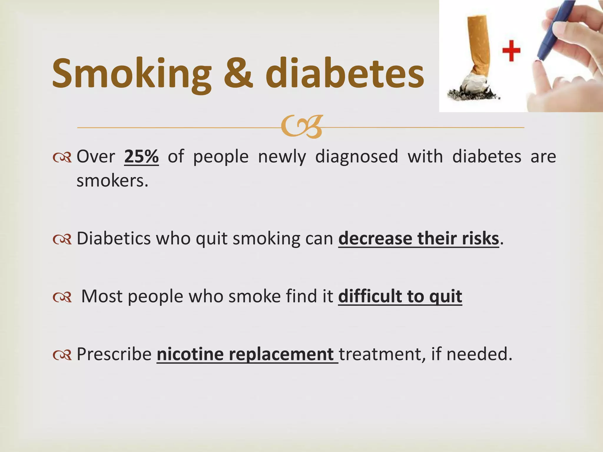 Lifestyle modifications in Diabetes mellitus | PPTX