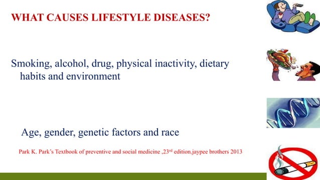 Lifestyle disease and its primary and secondary prevention | PPTX