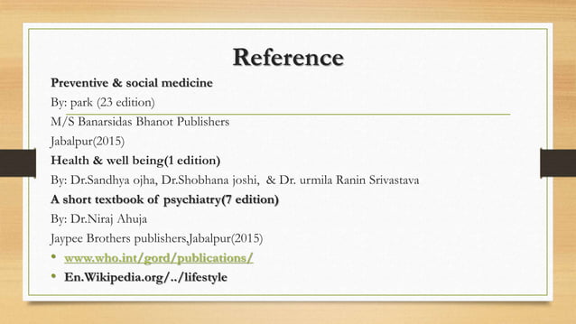 Lifestyle diseases ppt(harish) | PPTX