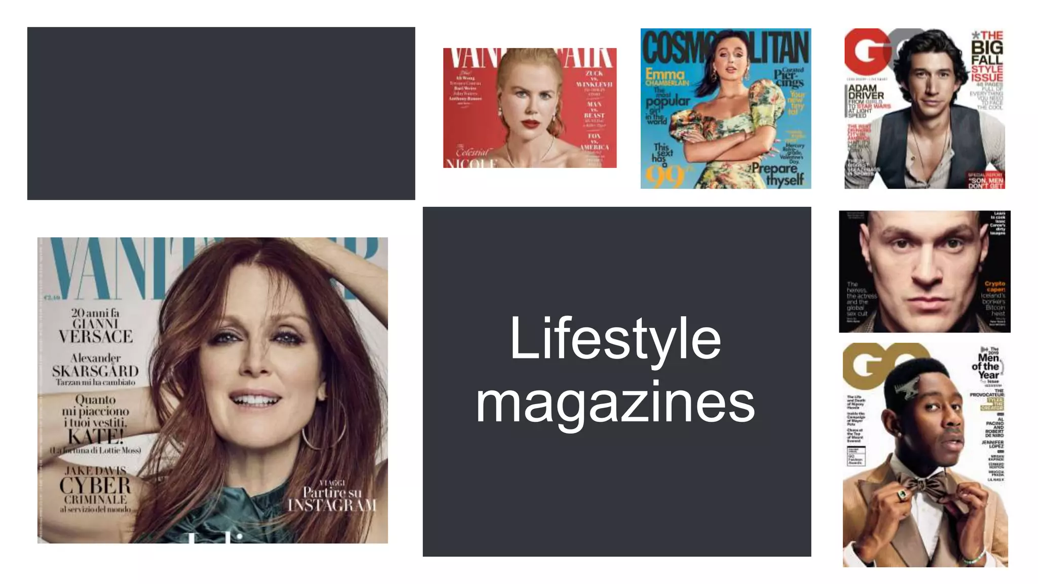 lifestyle magazines .pptx | Technology & Computing