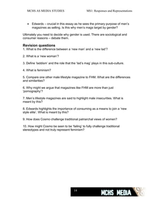 Lifestyle magazines case study booklet | DOC