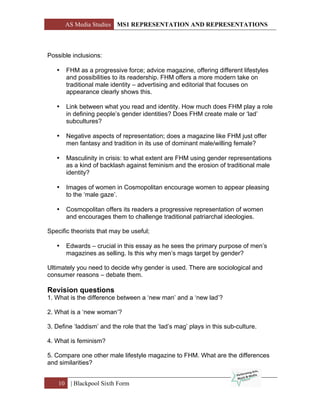 Lifestyle magazines case study booklet | PDF