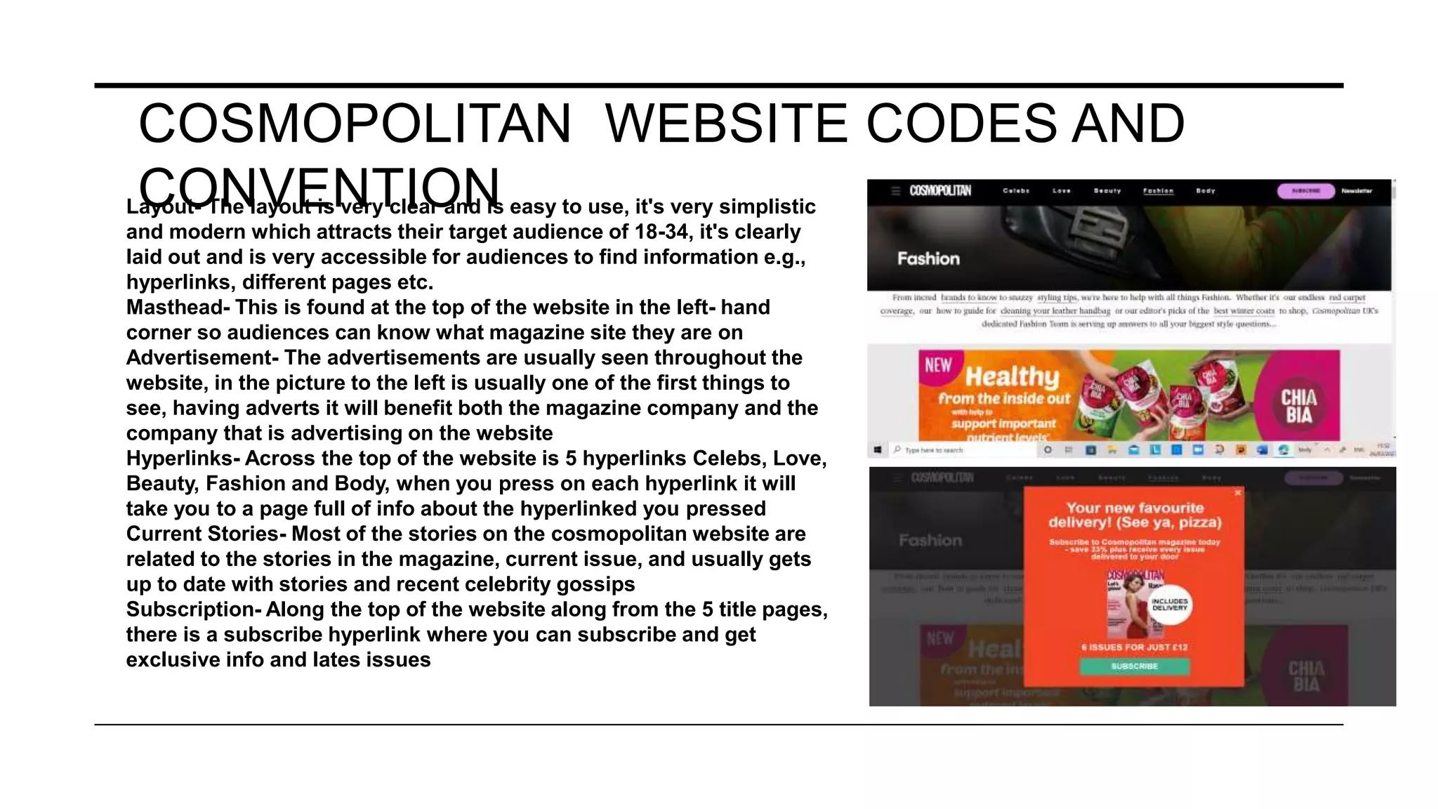 Lifestyle Magzine Codes and Conventions.pptx