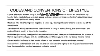 Lifestyle Magzine Codes and Conventions.pptx