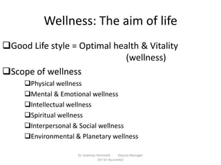 Life style management for good health | PPTX