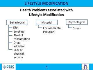 Lifestyle Modification | PPTX