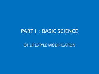 Lifestyle modification | PPTX