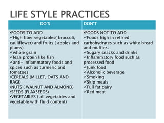 Life style modification in PCOS | PPTX
