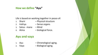 Lifestyle Related Disorders-Ayurveda Perspective | PPT