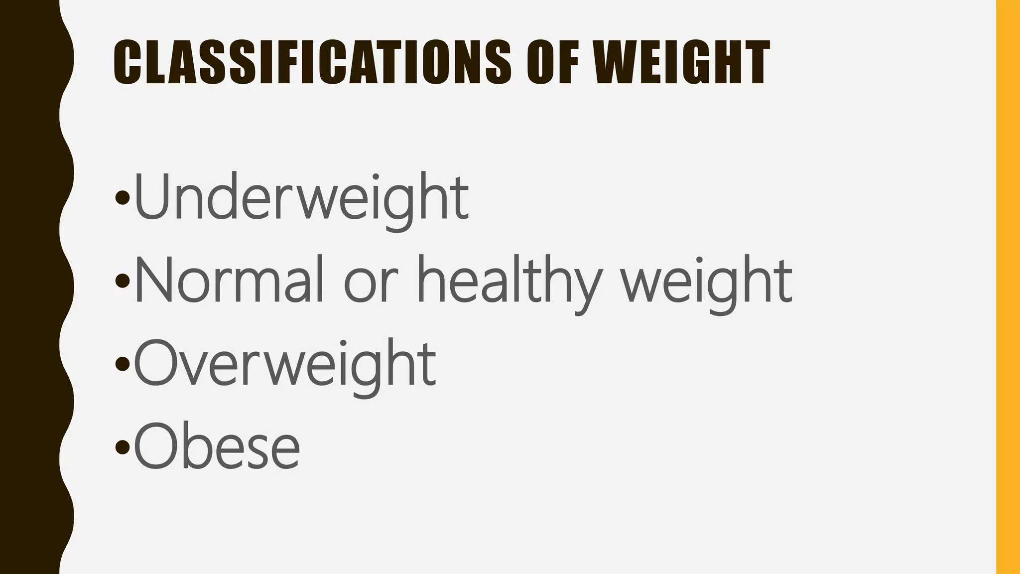 Lifestyle & Weight Management | PPTX