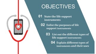 LIFE SUPPORT INSTRUMENT PART-1 IN DETAIL DESCRIPTION | PPT