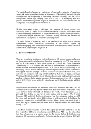 Life support measures kp among nurses proposal | PDF