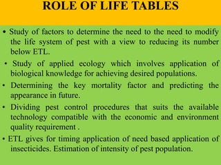 Life tables | PPTX