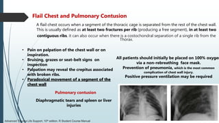Life threatening chest trauma | PPTX | First Aid | Injuries