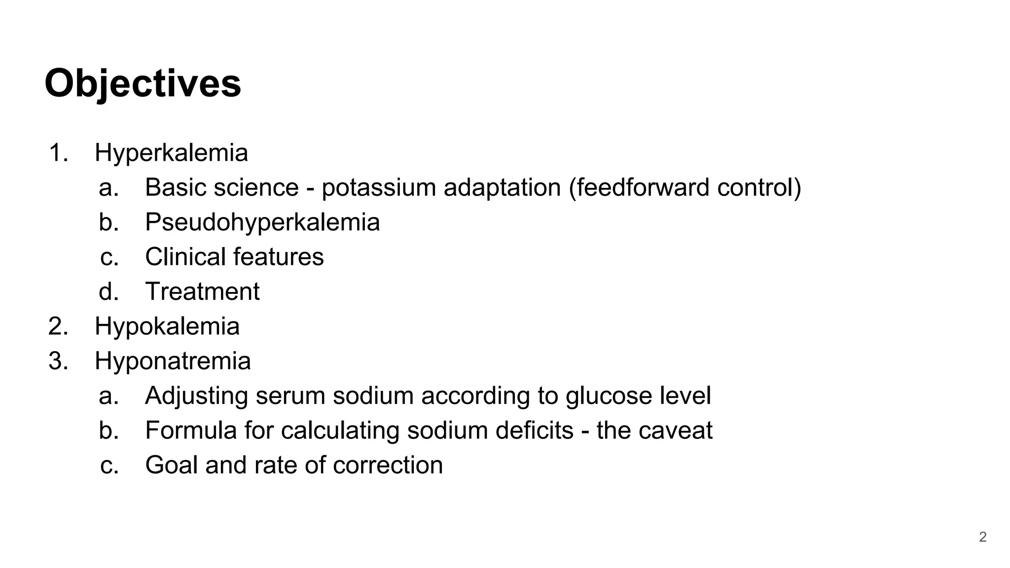 Life threatening electrolyte abnormalities | PDF