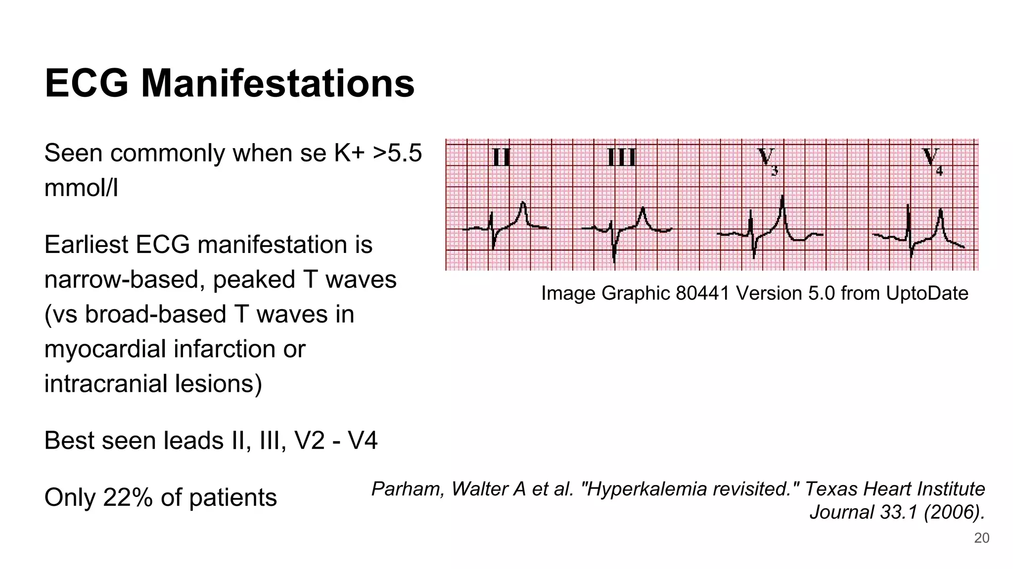 Life threatening electrolyte abnormalities | PDF