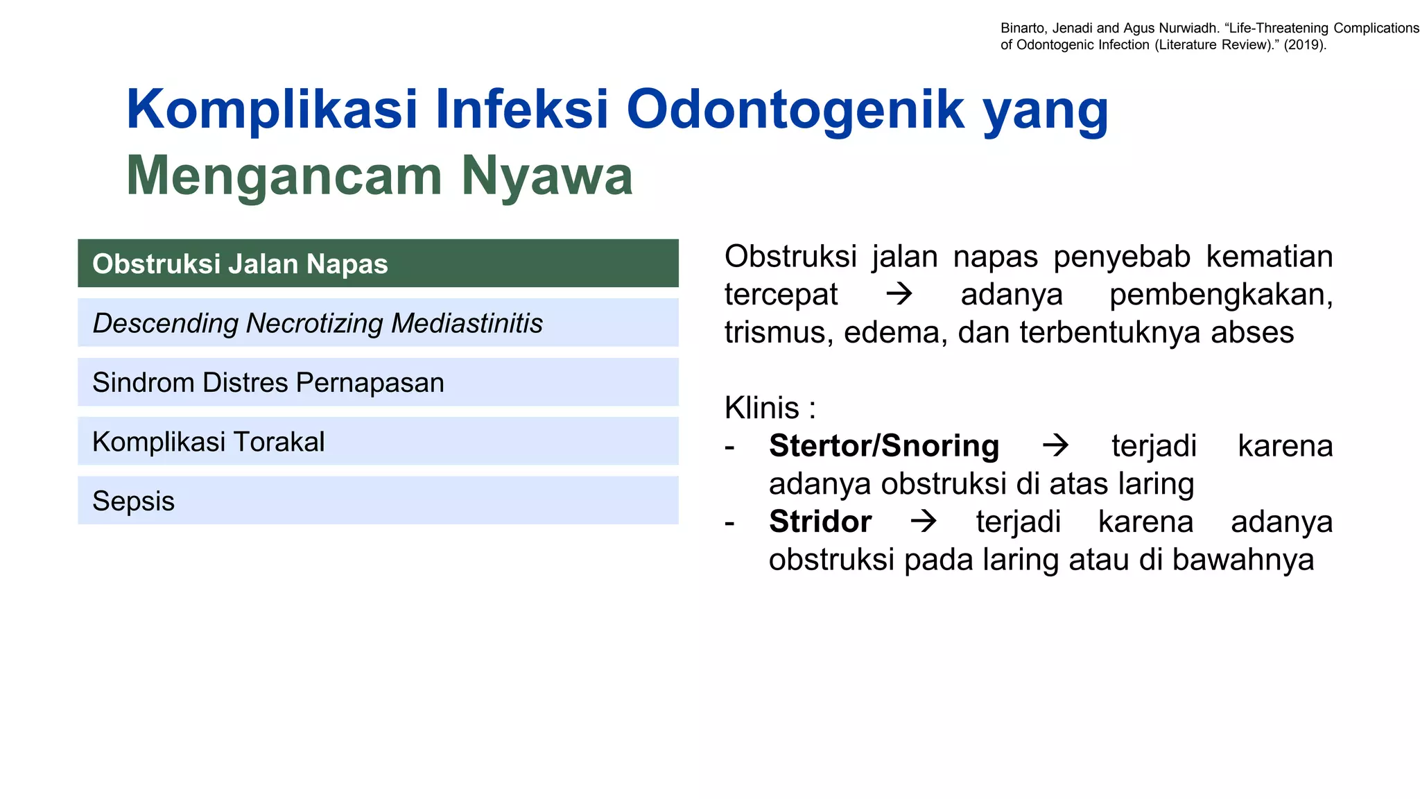 Life Threatening in Odontogenic Infection.pptx