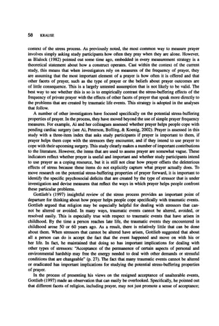 Lifetime trauma-prayer-and-psychological-distress-in-late-life | PDF ...