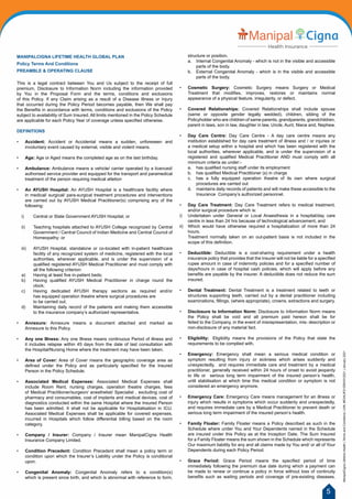 Know Lifetime Health Global Plan Rules & Benefits with ManipalCigna T&C ...