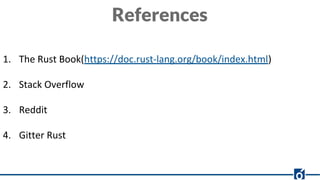 Lifetime in Rust | PDF