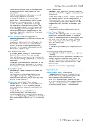 vocabulary unit 1 | PDF