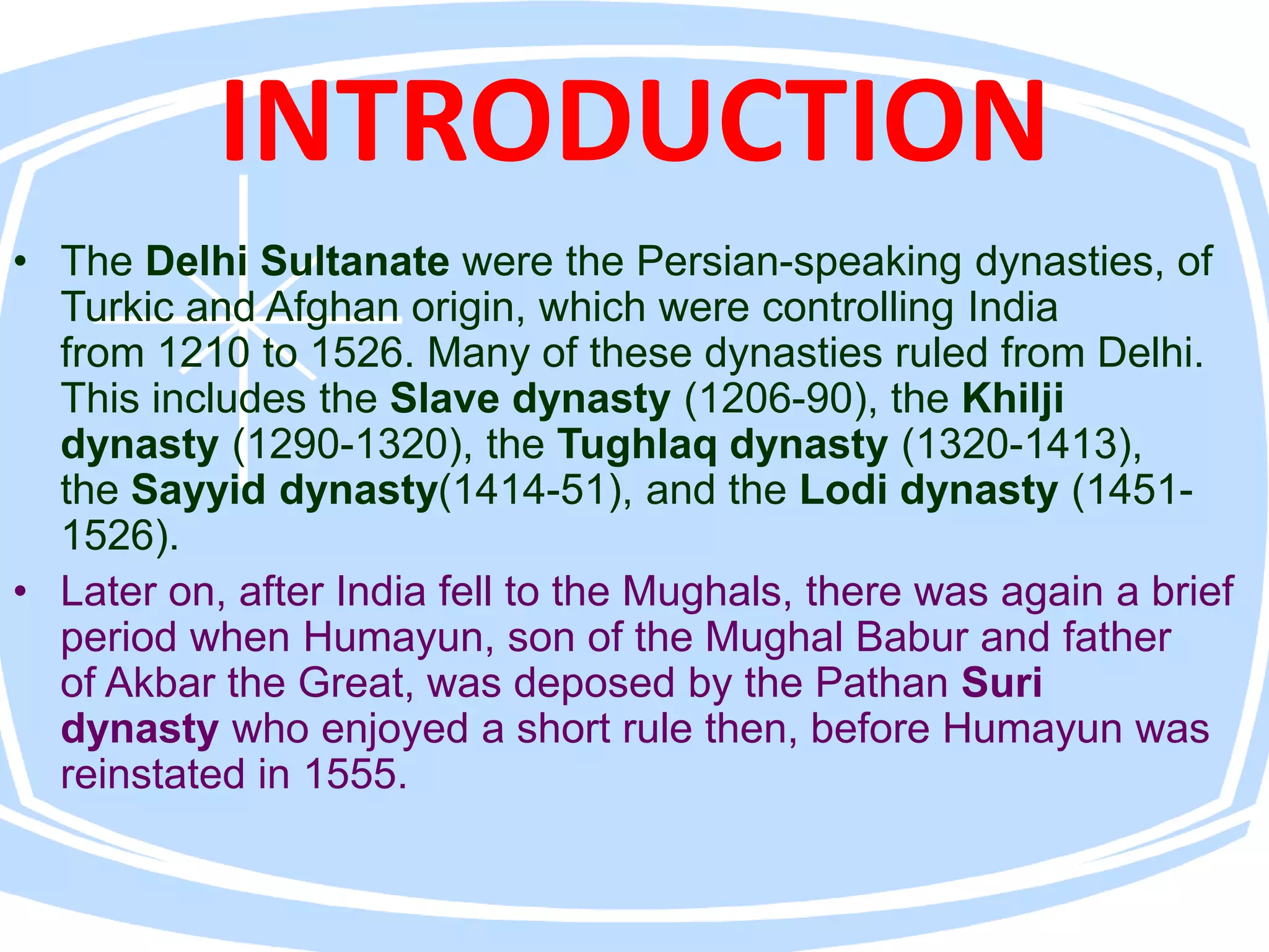 Life under delhi sultanate for class 7 | PPTX