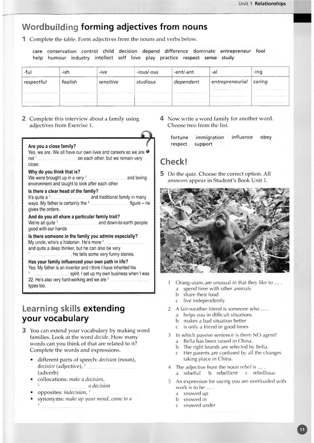Life upper-Intermediate B2 Workbook for student | PDF | Dating | Family ...