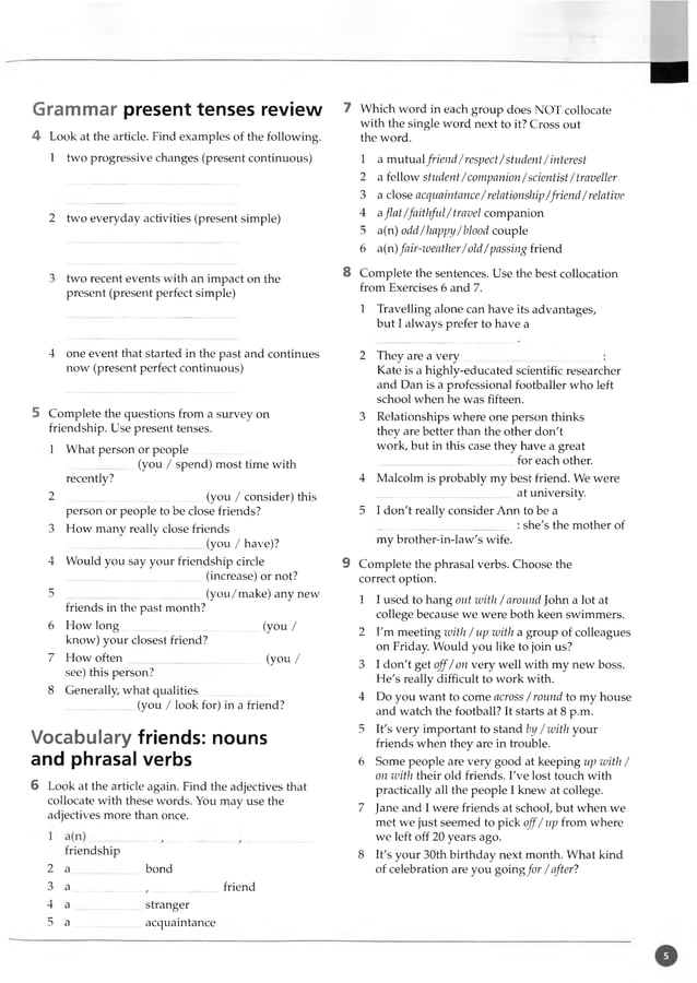 Life upper-Intermediate B2 Workbook for student | PDF | Dating | Family ...