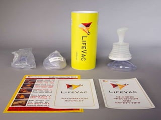 Life vac canada inc choking first aids for life saving of children and ...