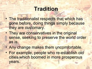 Life Values - Slide Show - Overview of the SVI principles. | PPT