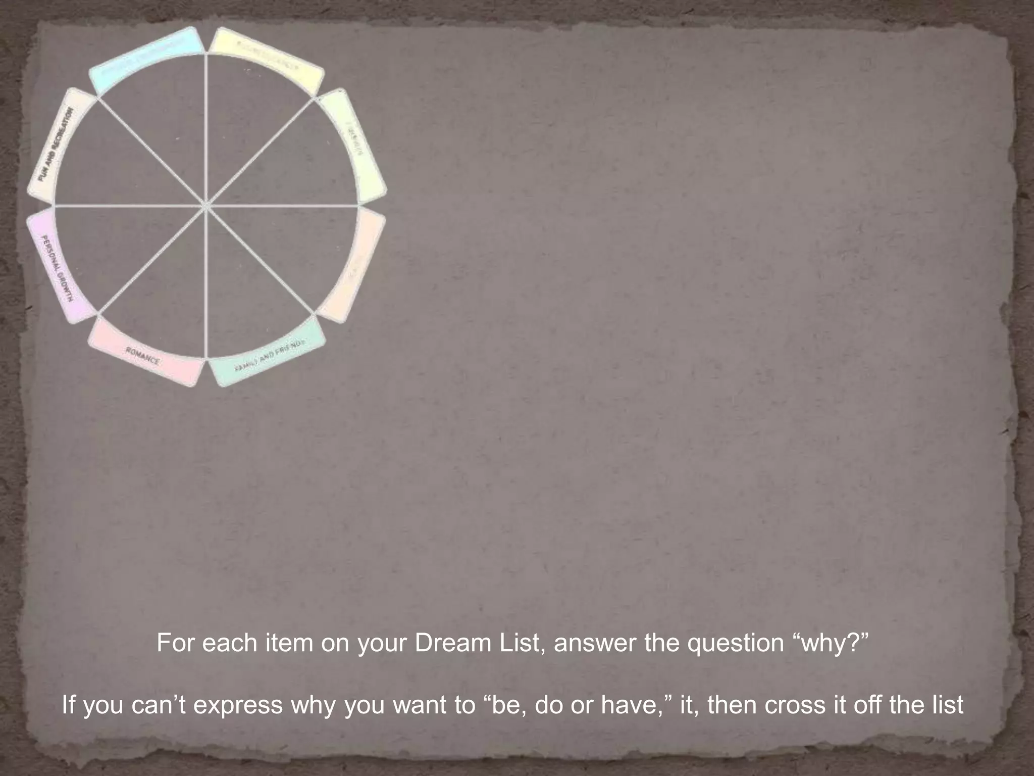 Goal Setting using Zig Ziglar's Life Wheel | PPTX