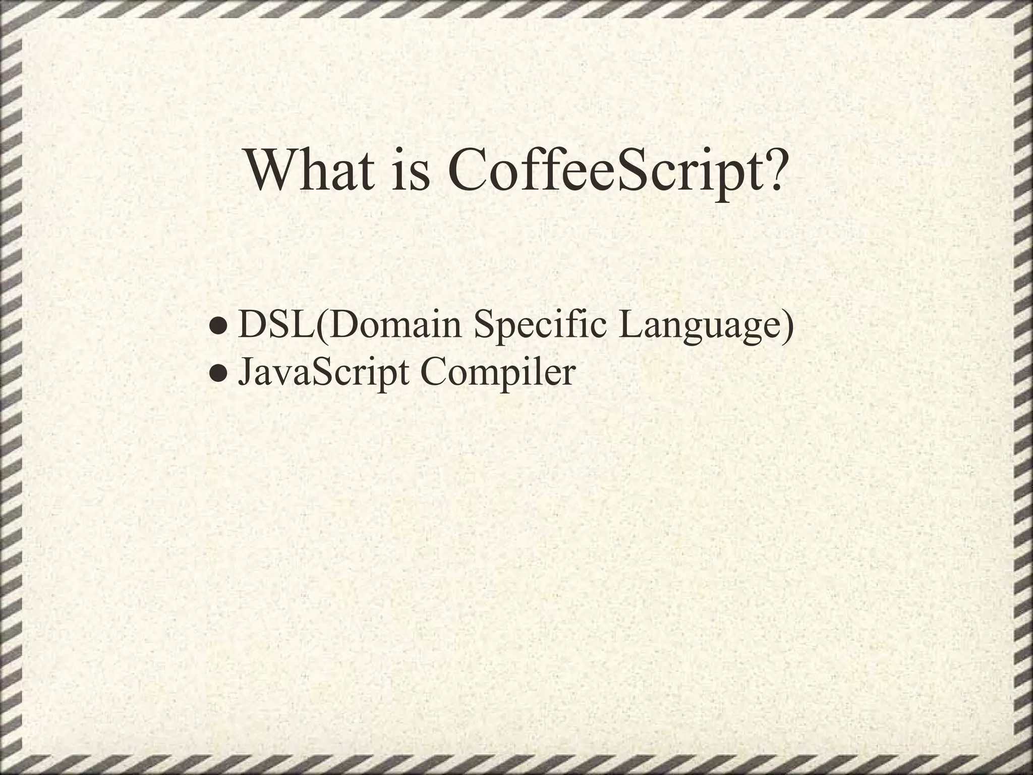 Life with coffee_script | PDF