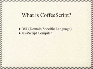 Life with coffee_script | PDF