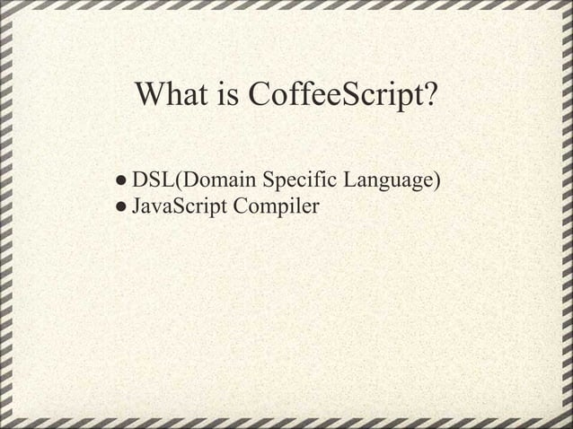 Life with coffee_script | PDF
