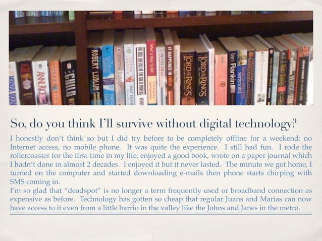 Life Without Digital | PPT